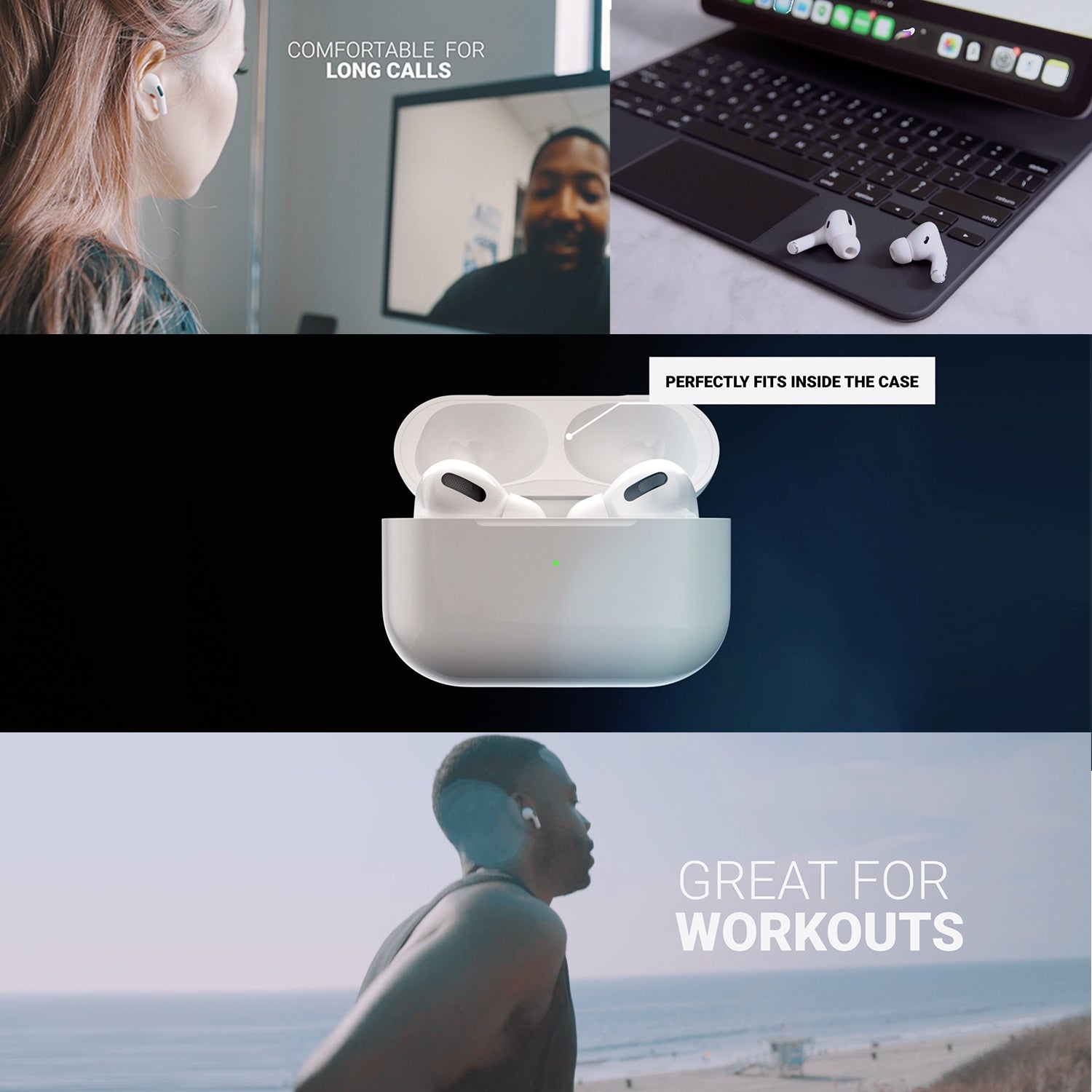 AirFoams Pro Active 2.0 Ear Tips – CharJenPro